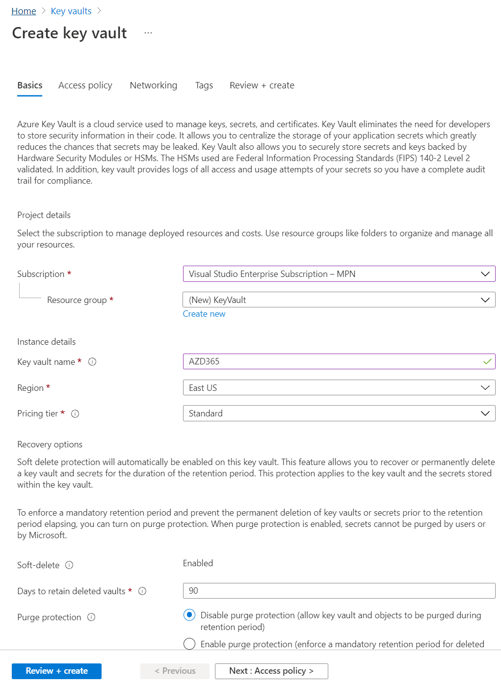 How to securely store and retrieve secrets and passwords In Azure Key ...