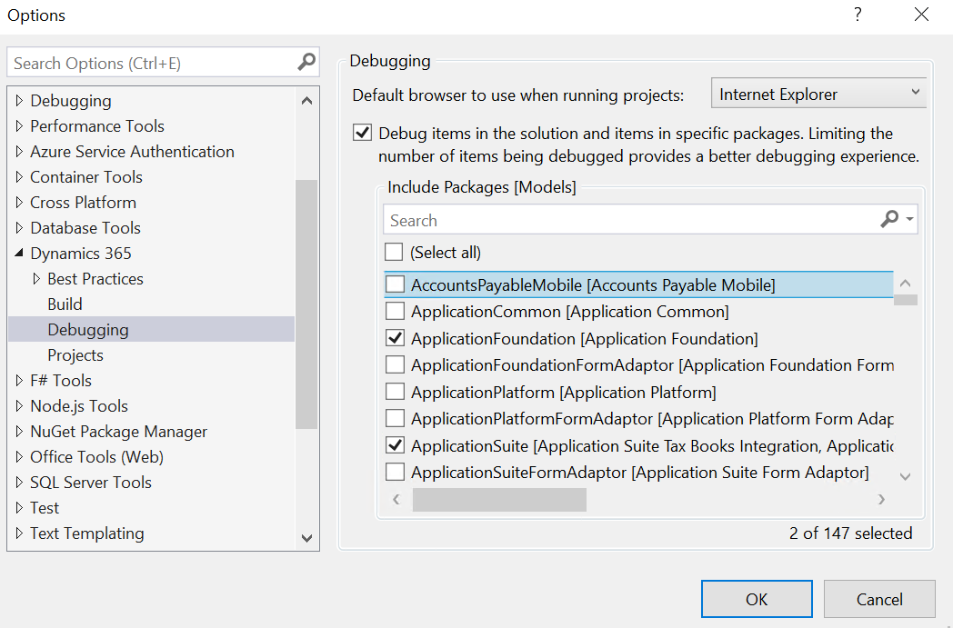 Dynamics 365 For Finance/SCM Dev Environment and Visual Studio 2019 ...